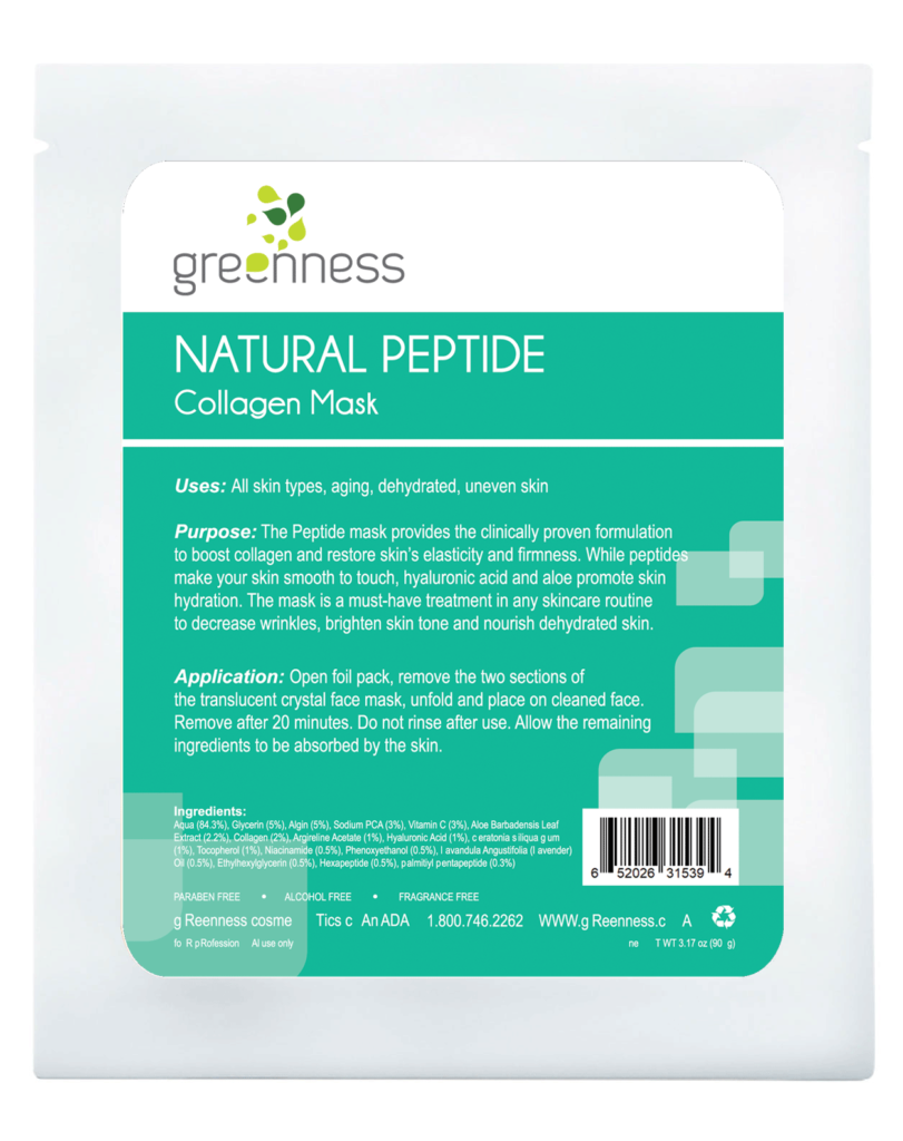 Masque Natural Peptide — Les Distributions C-Elle